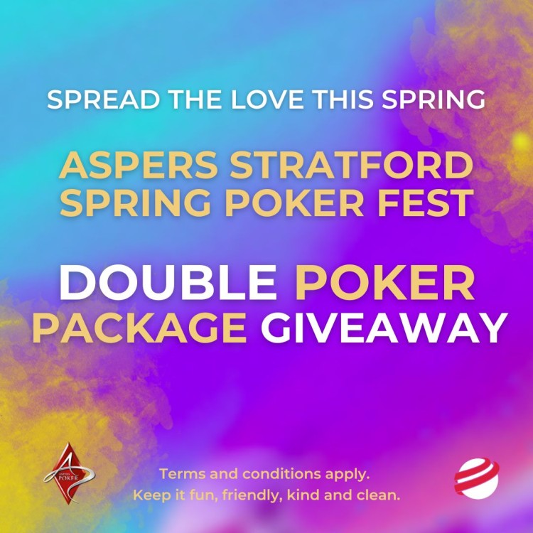 Celebrate Spring – and win a pair of Aspers Spring Festival Poker ...